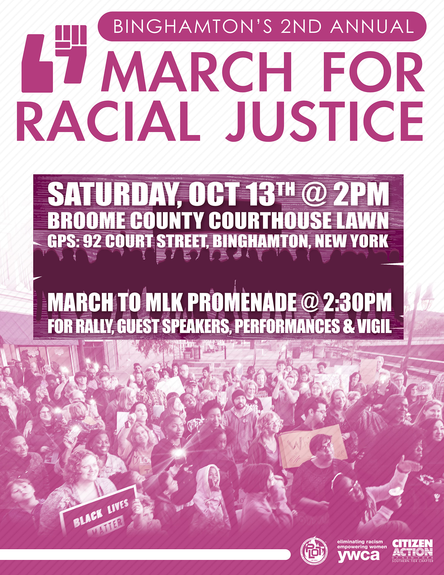 March for Racial Justice Oct. 13 - The Bridge